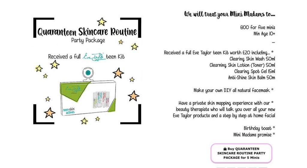 Social Distancing Party for Kids with Mini Madams Liverpool